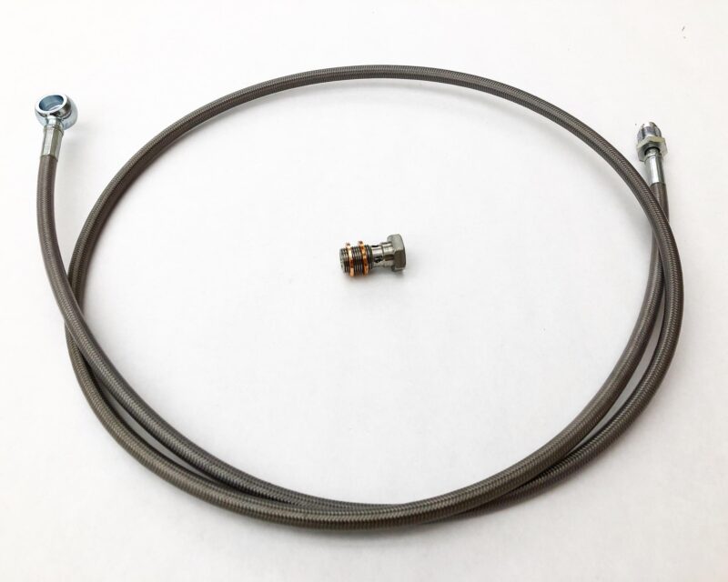 Phenix Engineering Stainless Steel Clutch Line - VW 02A Right Hand Dri